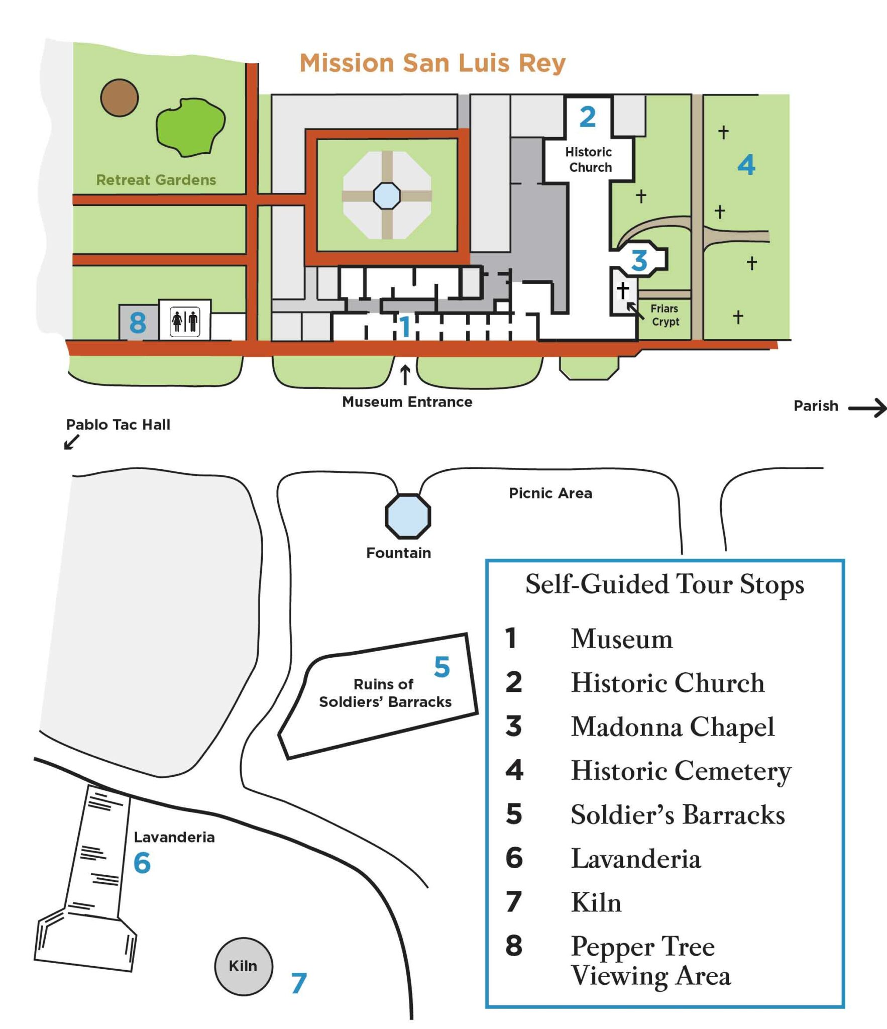 Plan Your Trip - Mission San Luis Rey
